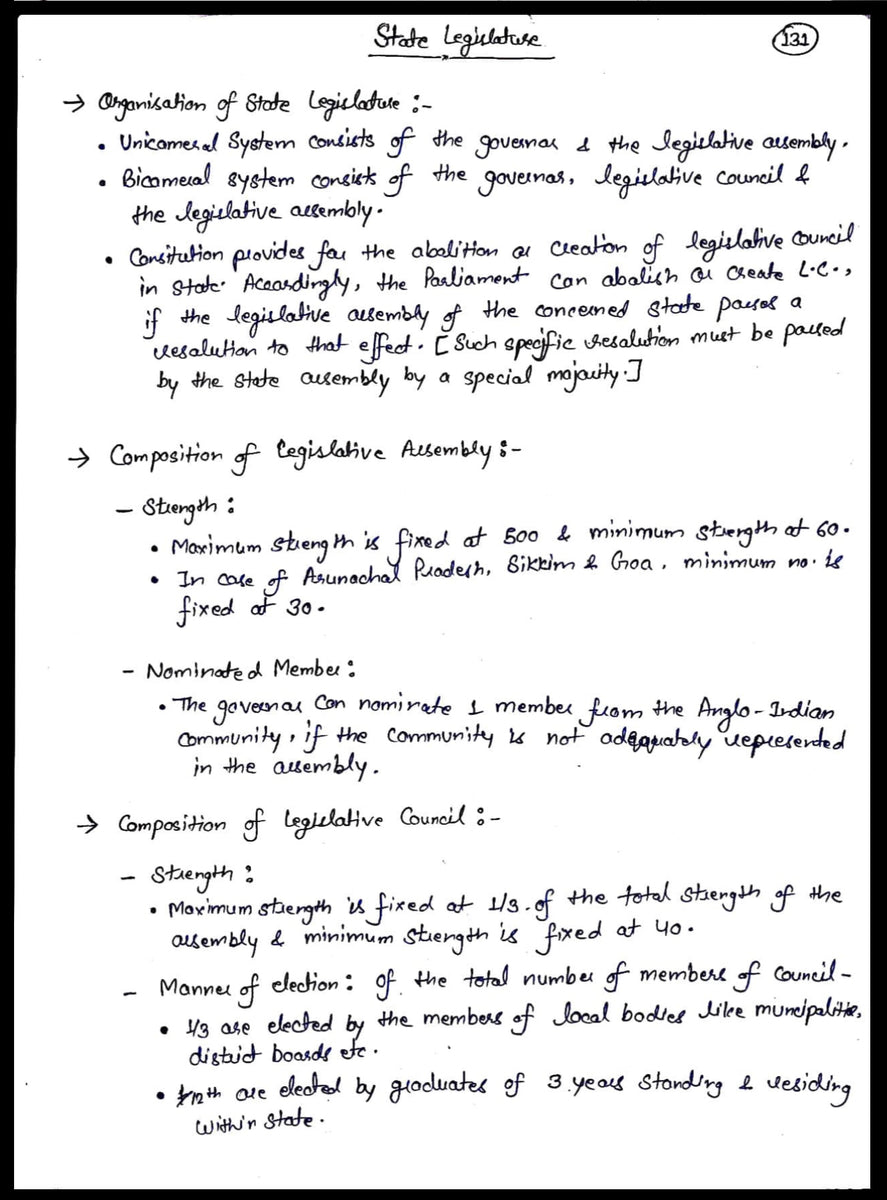 Master Notes for Laxmikanth Polity for UPSC Pre/Mains 2025 – IAS Notes Wala