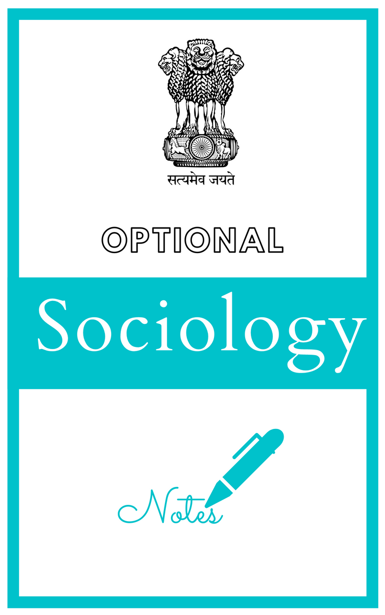 Topper's Sociology Optional Handwritten Notes PDF – IAS Notes Wala
